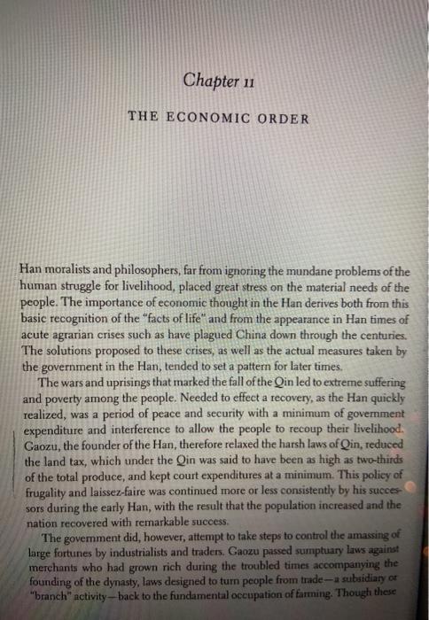 Solved By reading Cha Cuo's "Memorial on the encouragement | Chegg.com