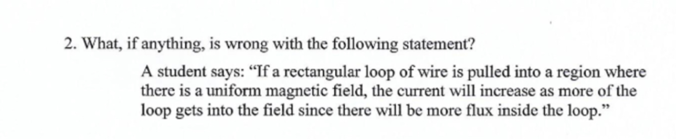 Solved What, if anything, is wrong with the following | Chegg.com