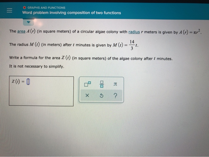 Solved O GRAPHS AND FUNCTIONS Word problem involving | Chegg.com
