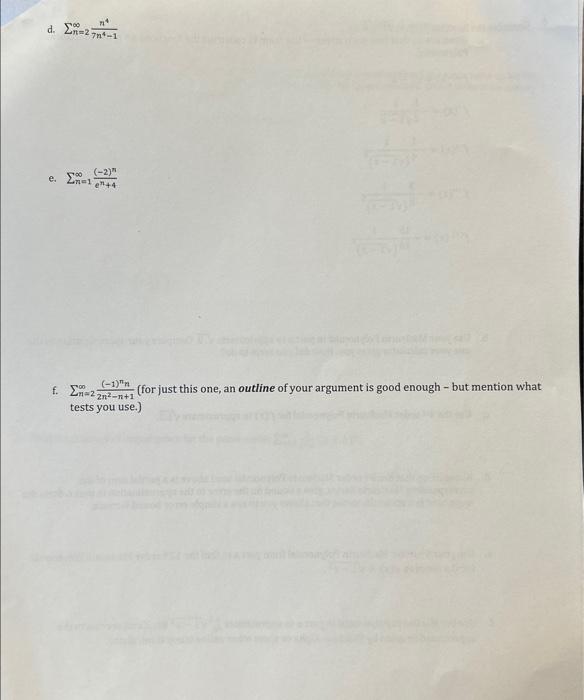 Solved 5. In each case, determine (with complete | Chegg.com