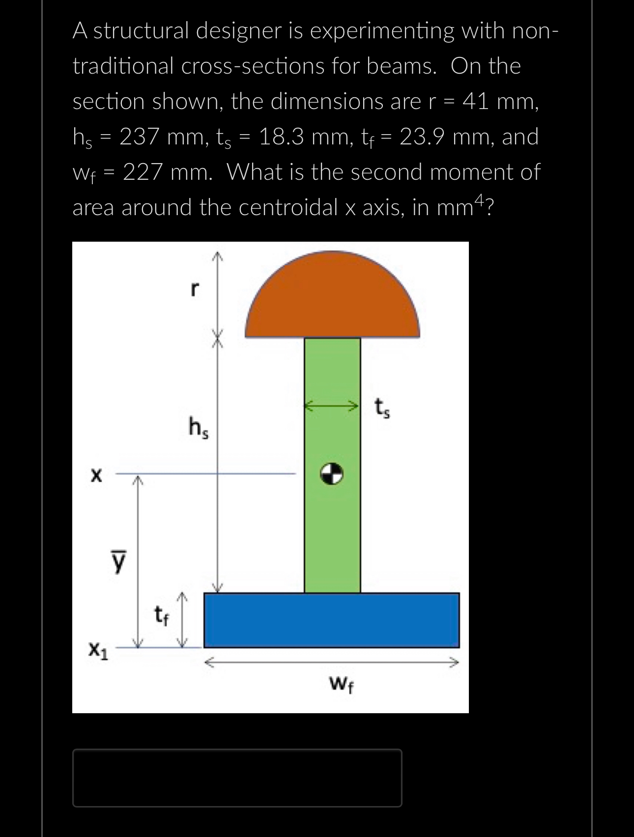 Solved A structural designer is experimenting with | Chegg.com