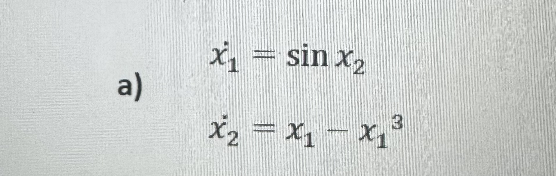 Solved Classify the fixed points for the following system | Chegg.com