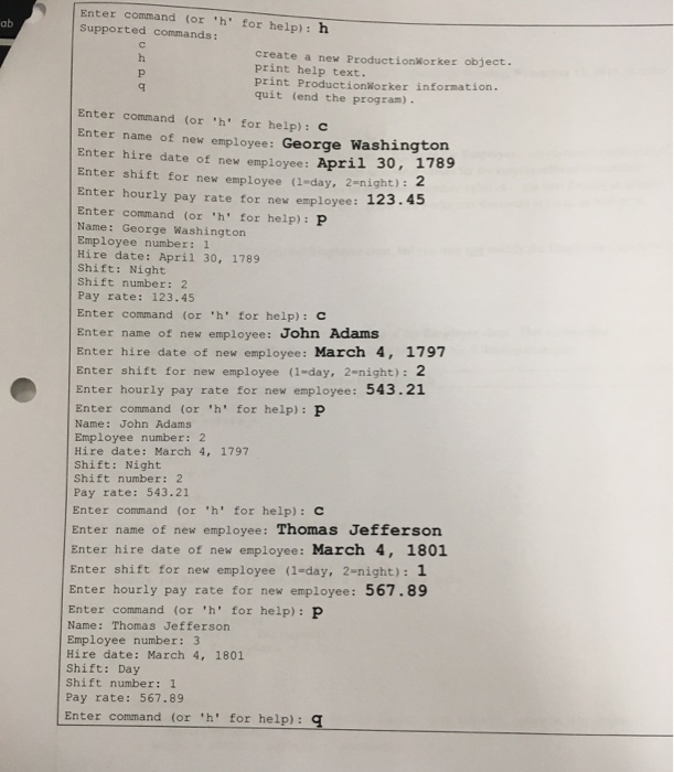 CIT237 C++ Programming Labis.1 Inheritance Due Date: | Chegg.com