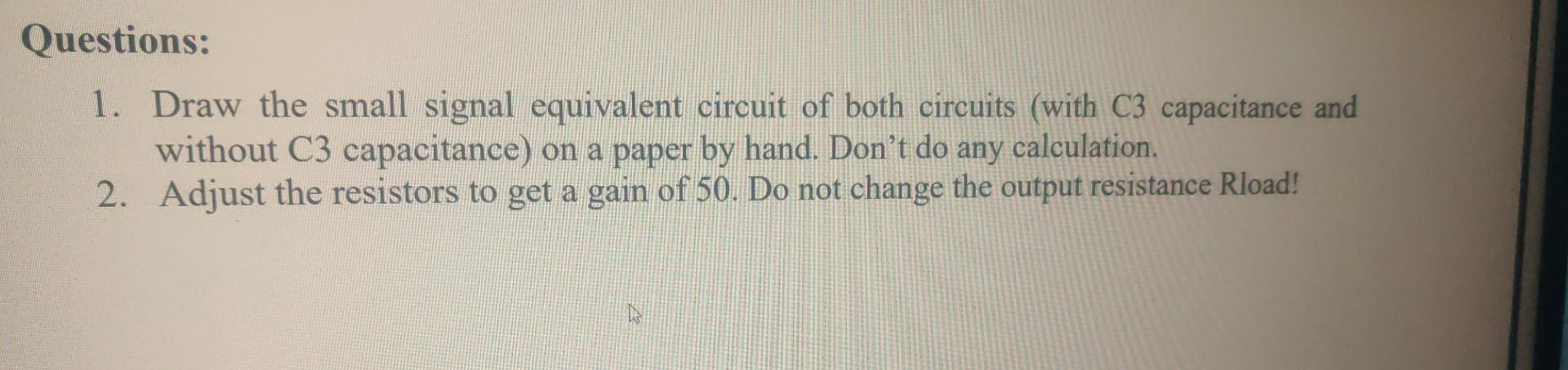 [Solved]: Questions: 1. Draw