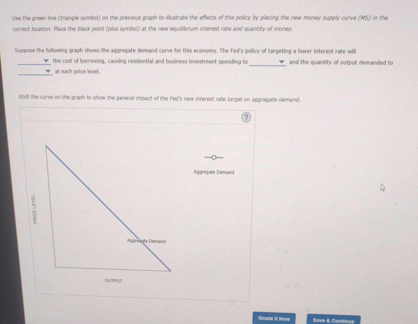 Solved Use the green line (triangle symbol) on the previous | Chegg.com