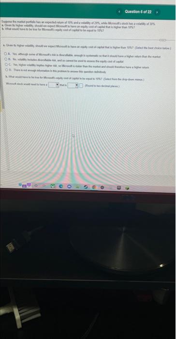 For the last part, the two options for the first | Chegg.com
