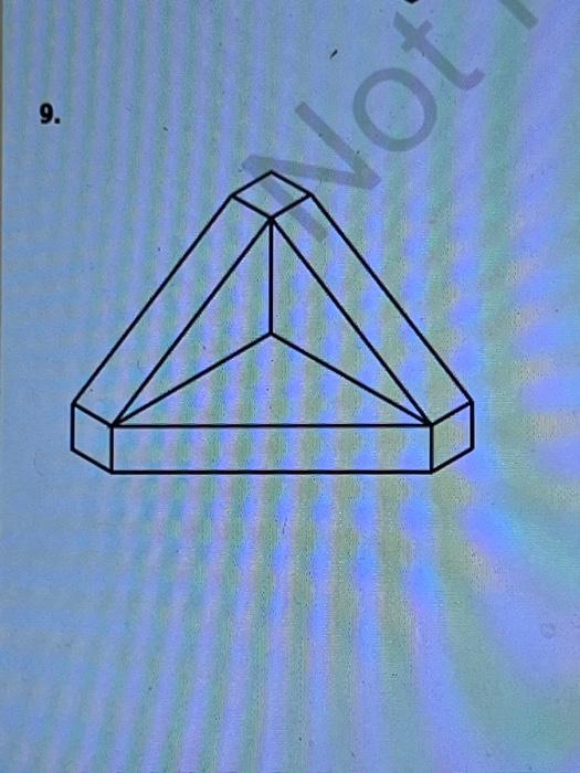 Solved Draw Orthographic views of the following problems. | Chegg.com