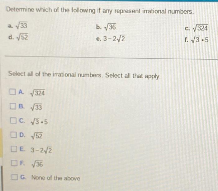 Solved Determine which of the following if any represent | Chegg.com