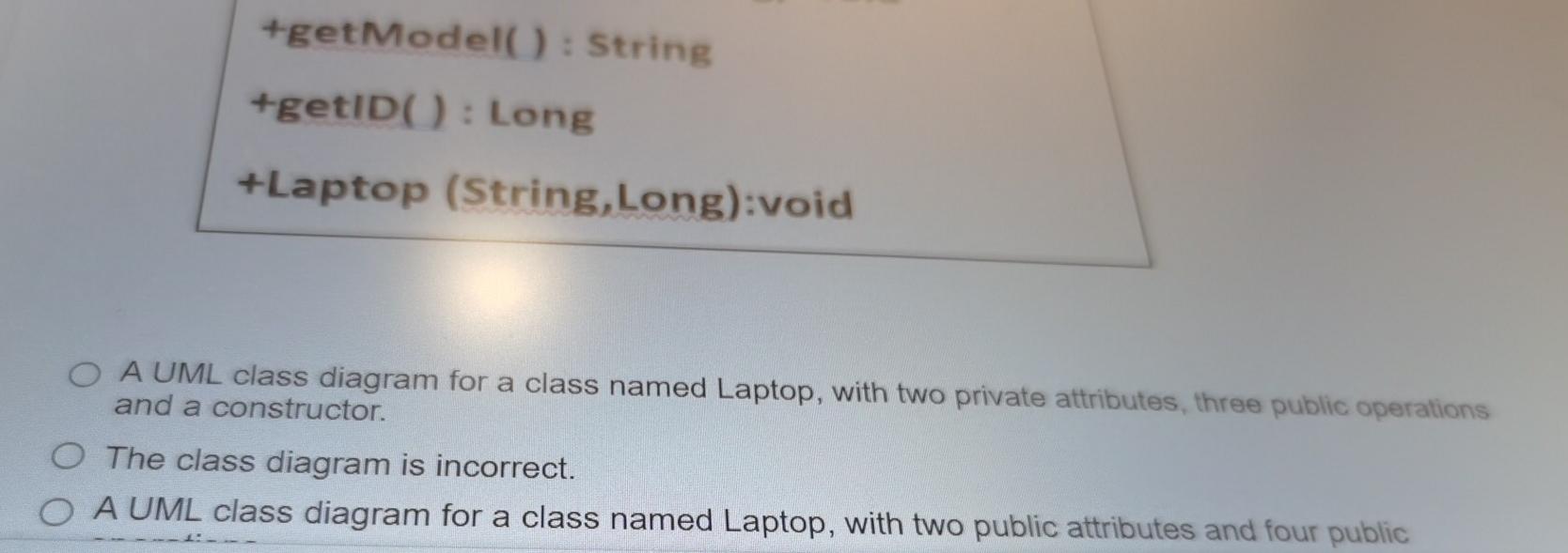Solved Consider the UML class diagram below, this | Chegg.com