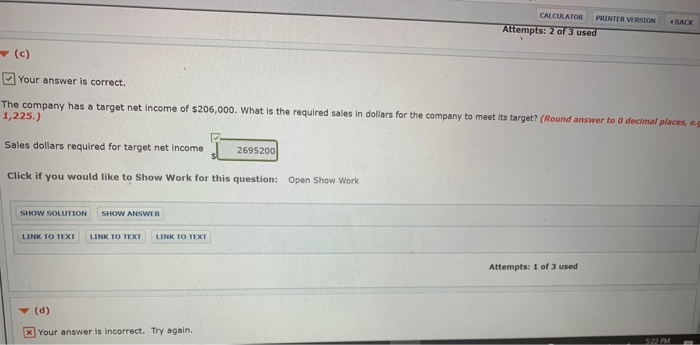 Solved Problem 18-SA (Part Level Submission) Viejol | Chegg.com