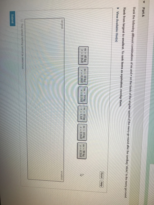 Solved no te merry-go-round, at to the merry-go-round Part | Chegg.com