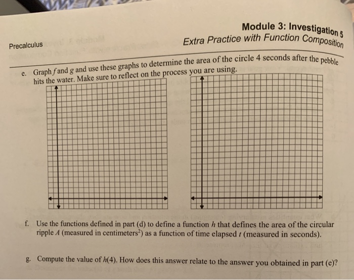 Solved Precalculus Module 3: Investigation 5 Extra Practice | Chegg.com
