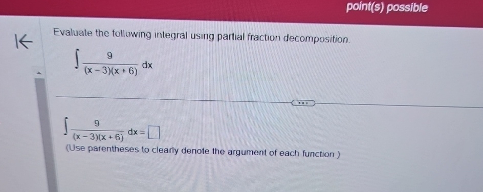 Solved Evaluate the following integral using partial | Chegg.com
