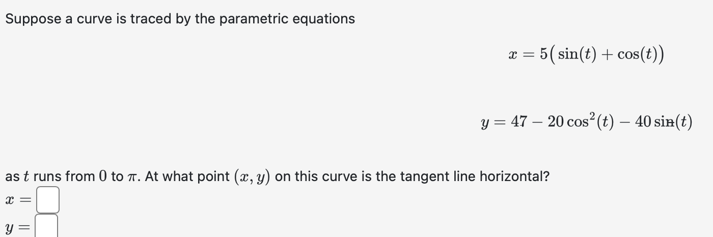 Solved 3) 10.2 ﻿Suppose a curve is traced by the parametric | Chegg.com