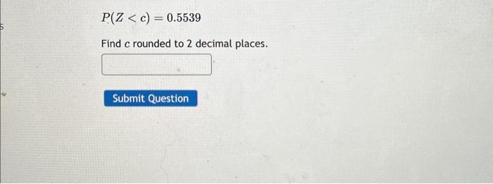Solved P(Z | Chegg.com