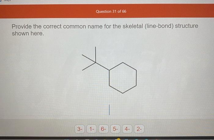 Solved Provide the correct IUPAC name for the skeletal | Chegg.com