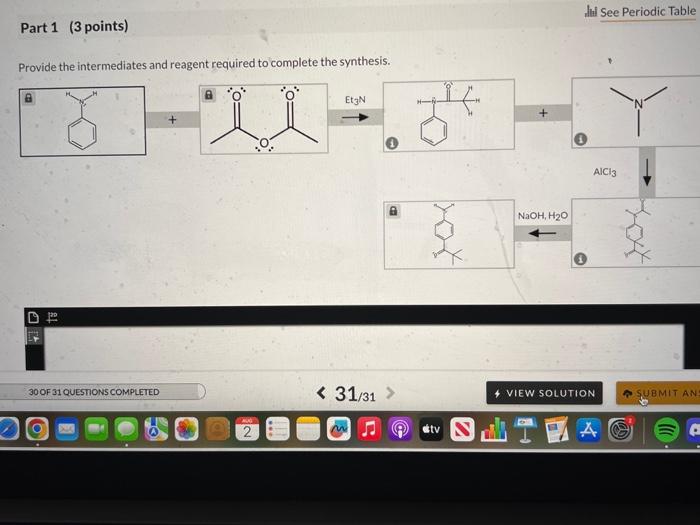 Solved 1 Question (4 points) The synthetic transformation | Chegg.com