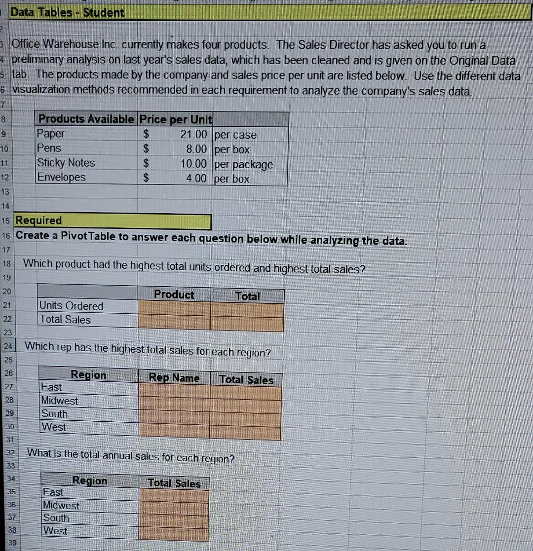 Download the Applying Excel form below. Follow the | Chegg.com