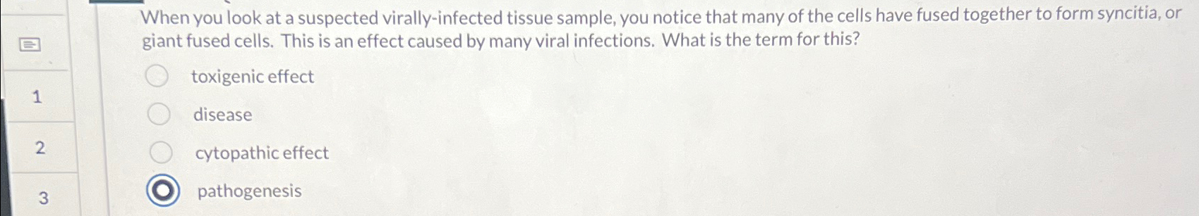 Solved When you look at a suspected virally-infected tissue | Chegg.com