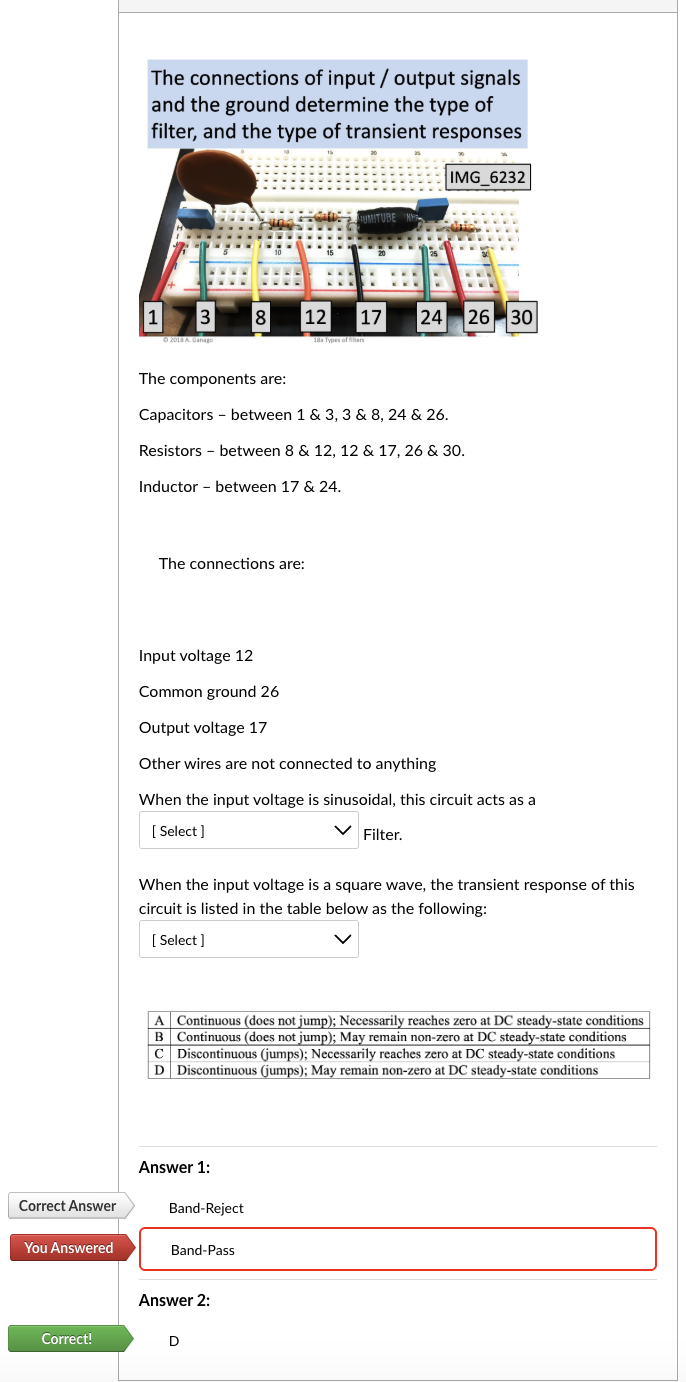 Solved The connections of input / ﻿output signals and the | Chegg.com
