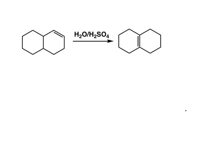 Solved H2O/H2SO4 wanson | Chegg.com