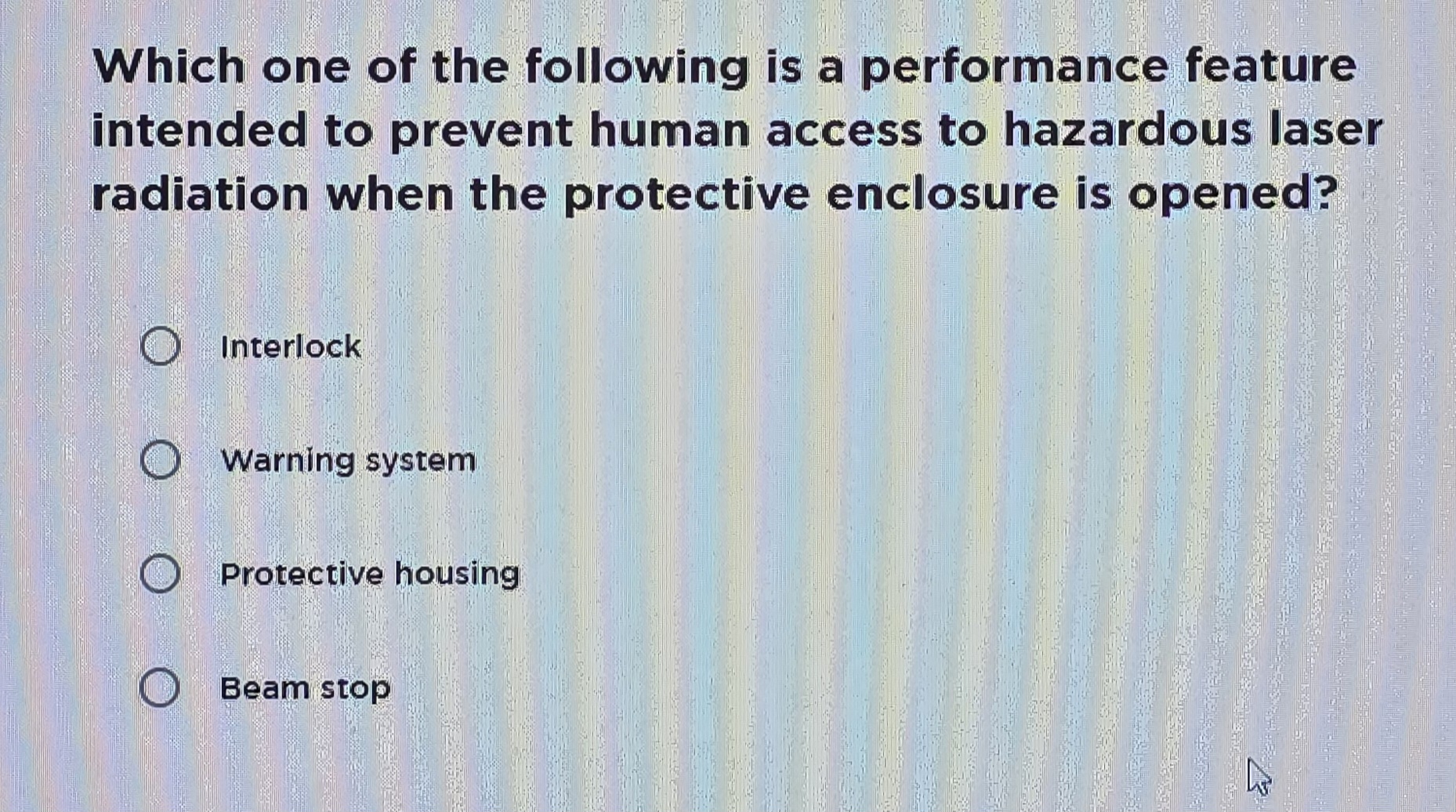 Solved Which one of the following is a performance feature | Chegg.com