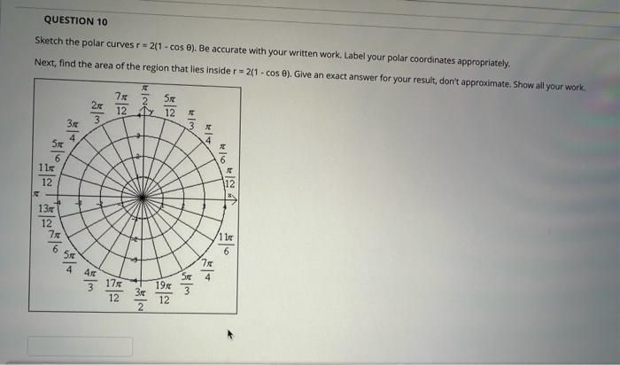 Solved Sketch the polar curves r=2(1−cosθ). Be accurate with | Chegg.com