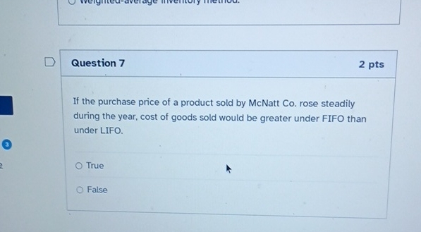 Solved Question 7If the purchase price of a product sold by | Chegg.com