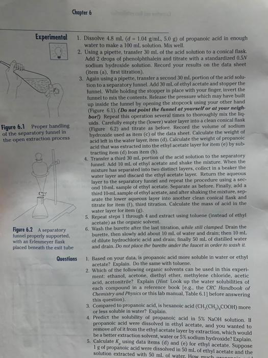Solved DATA SHEET: DISTRIBUTION COEFFICIENT - LAB 6 Equiv, | Chegg.com