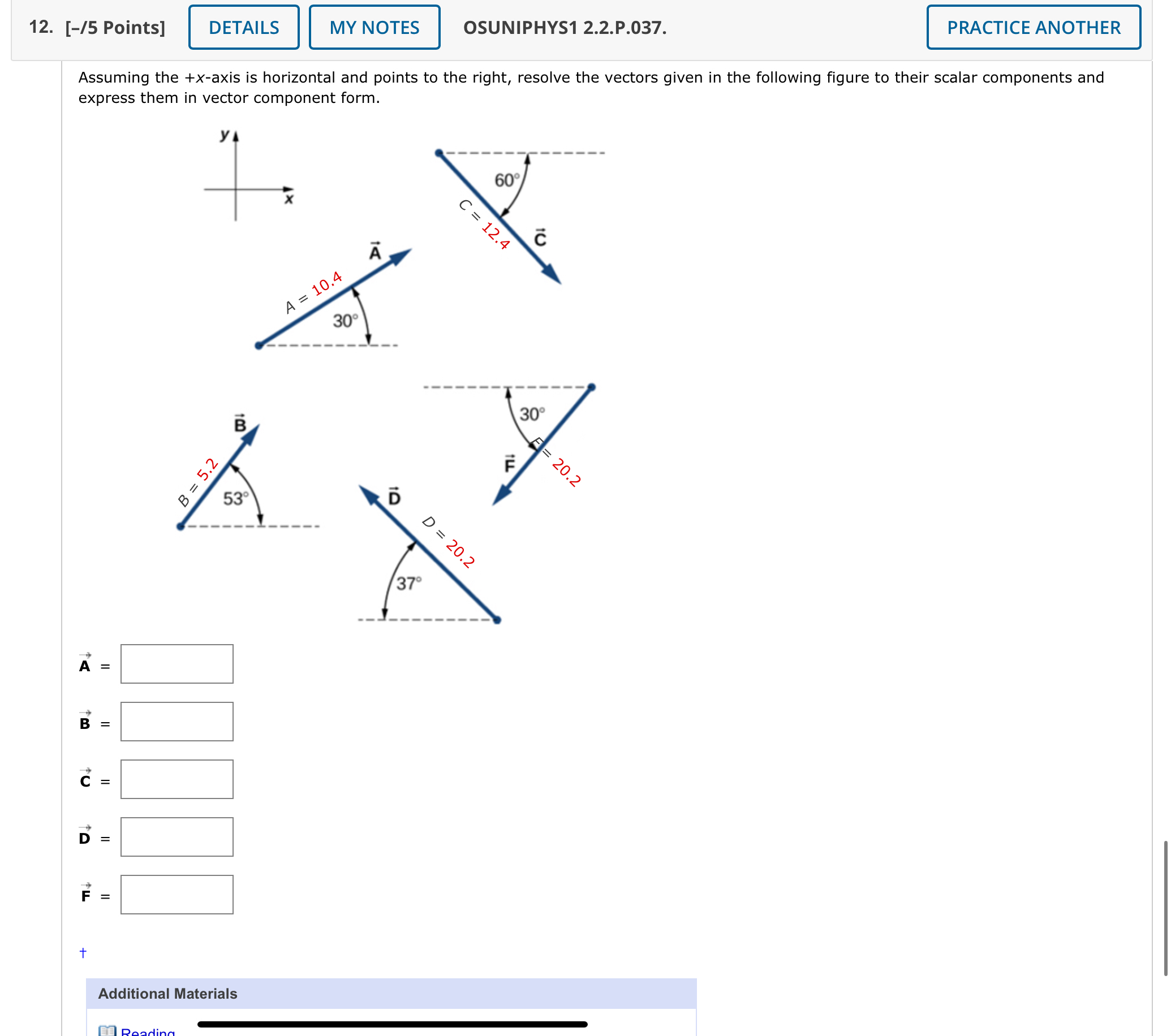 Solved Assuming the +x-axis is horizontal and points to the | Chegg.com