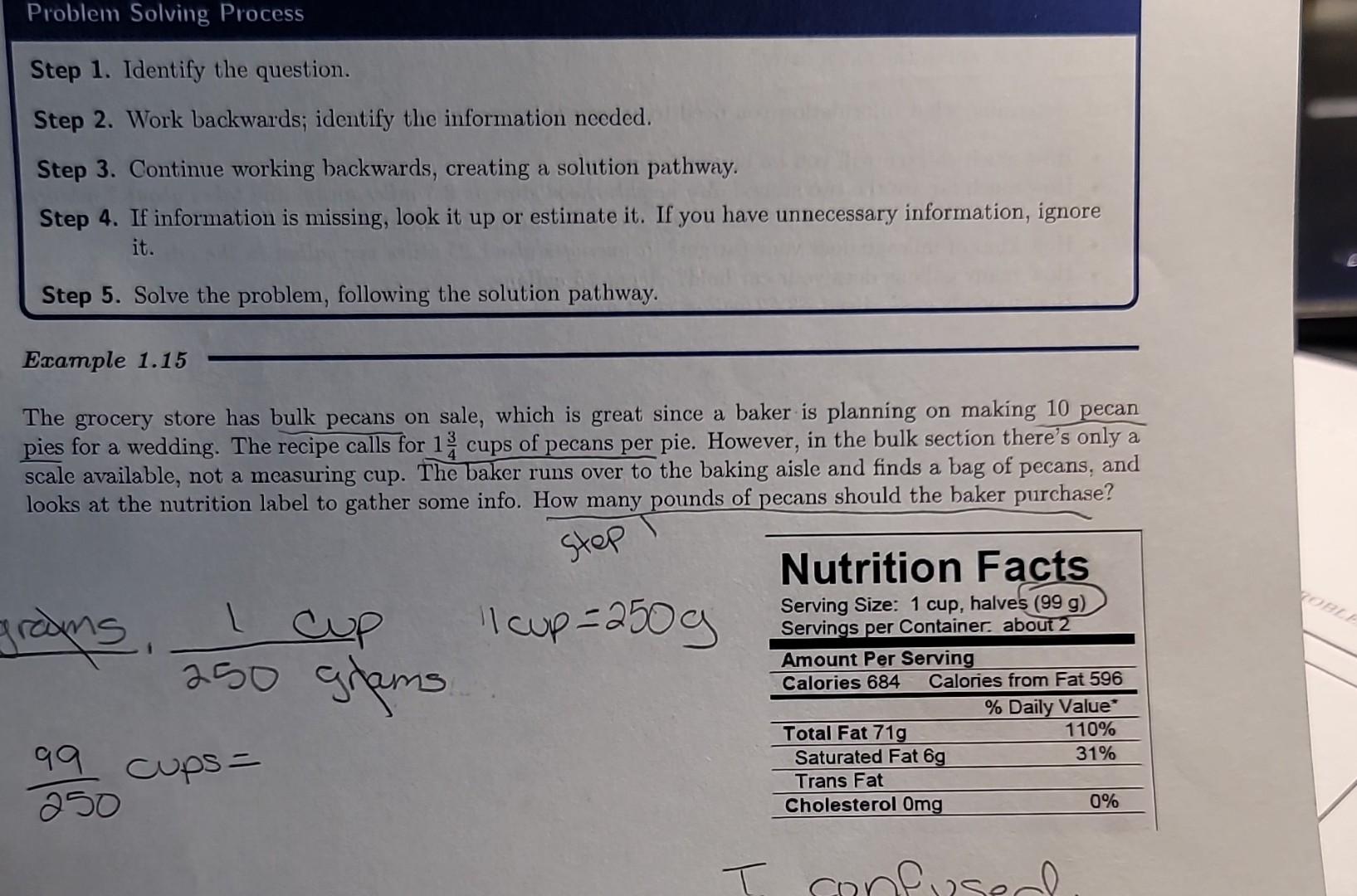 Solved Step 1. Identify the question. Step 2. Work | Chegg.com