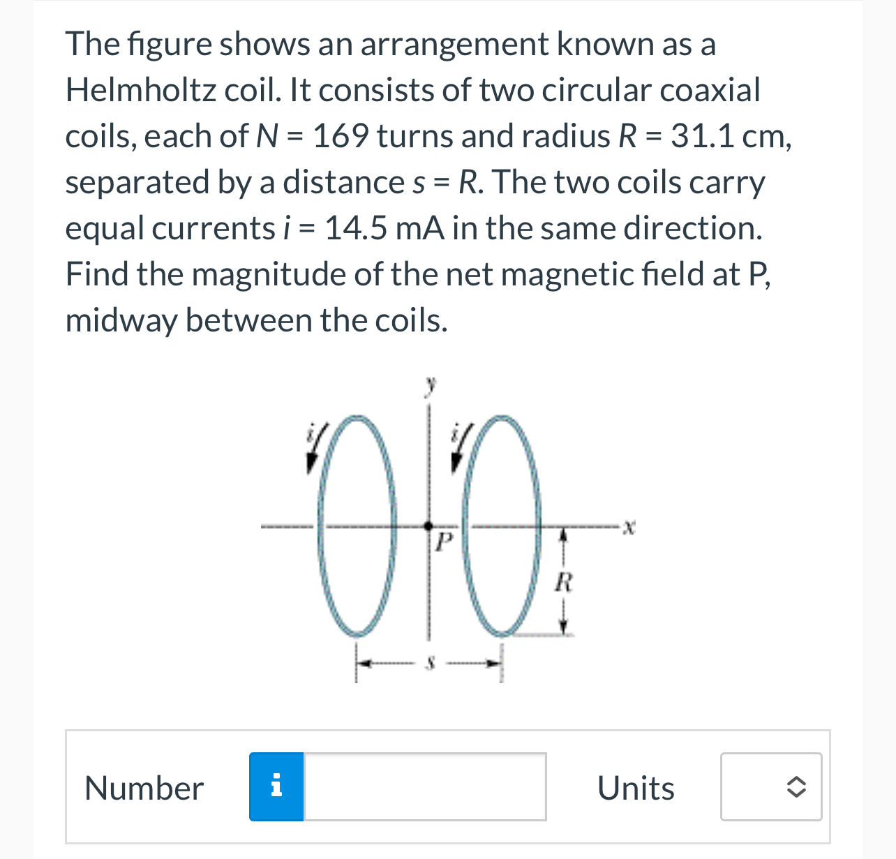 Solved The figure shows an arrangement known as a Helmholtz | Chegg.com