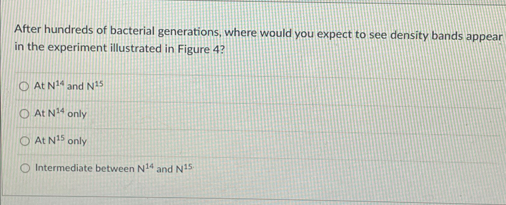 Solved After hundreds of bacterial generations, where would | Chegg.com