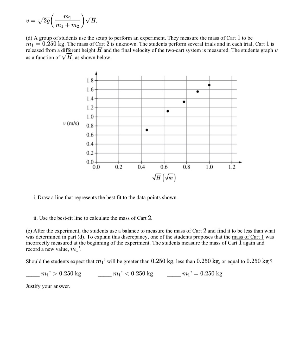 Solved Read each question carefully. Show all your work for | Chegg.com
