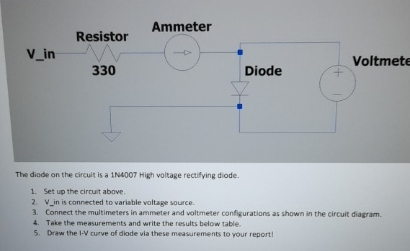 The diode on the circuit is a 1N4007 ﻿High voltage | Chegg.com