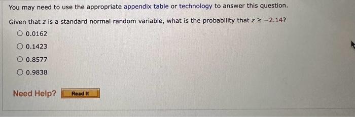 Solved You may need to use the appropriate appendix table or | Chegg.com