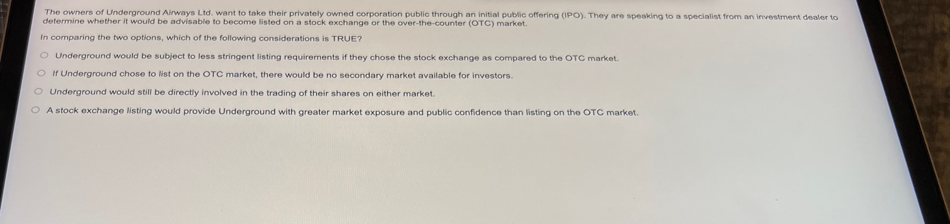 Solved determine whether it would be advisable to become | Chegg.com