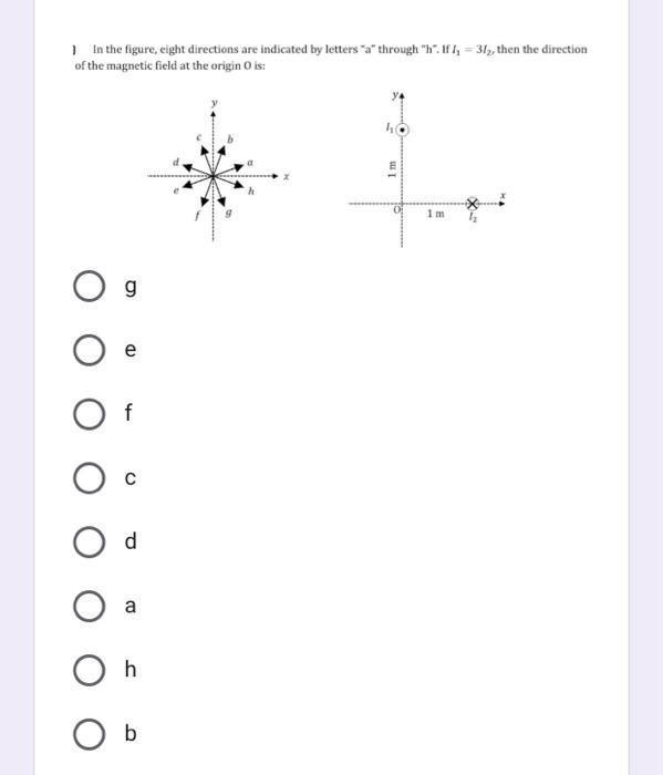 Solved In the figure, eight directions are indicated by | Chegg.com