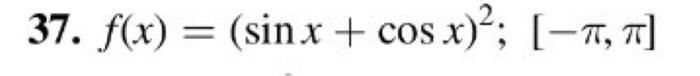 Solved 33-38 Analyze the trigonometric function f over the | Chegg.com