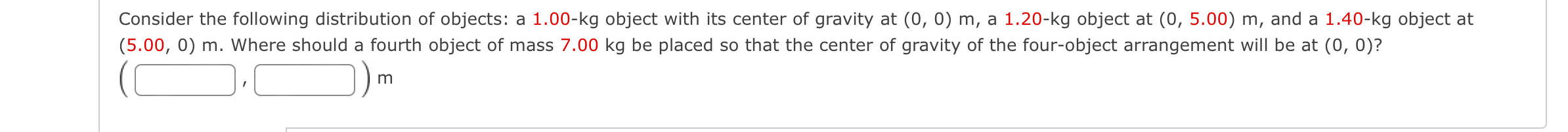 Solved Consider the following distribution of objects: a | Chegg.com