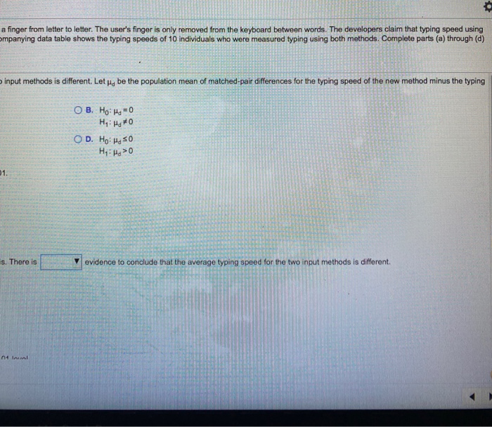 Solved There is a new input technique for touch-screen | Chegg.com