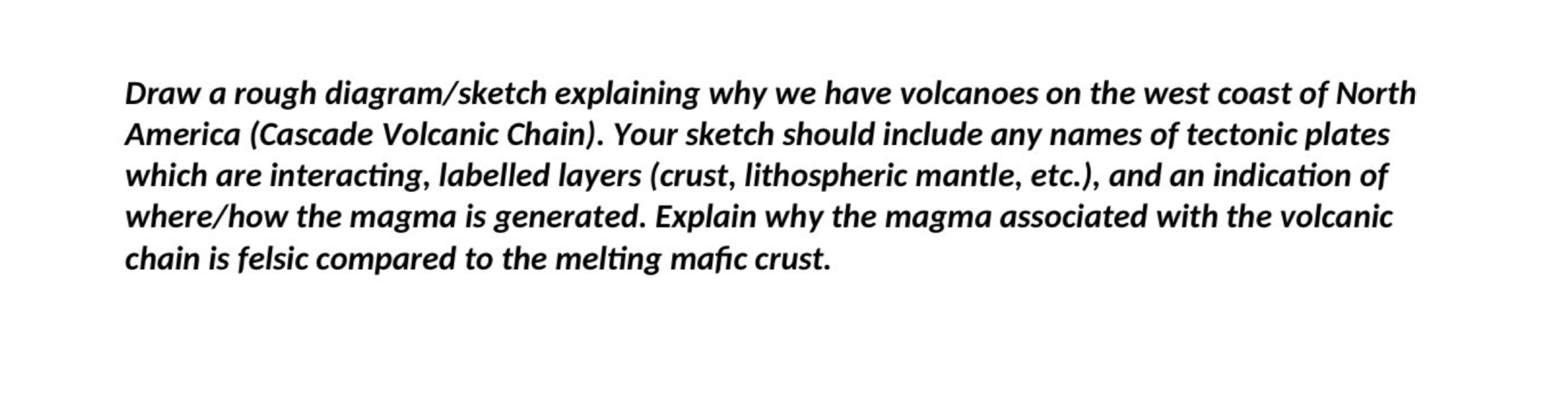 Solved Draw a rough diagram/sketch explaining why we have | Chegg.com