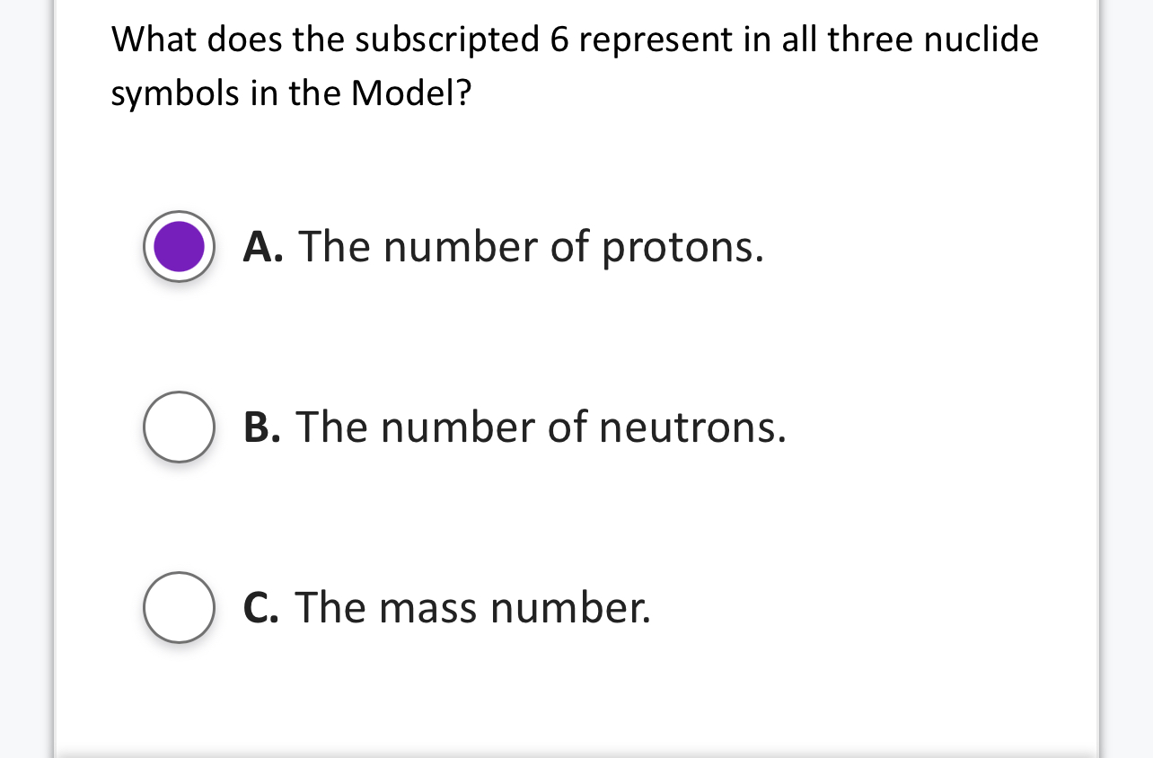 Solved What does the subscripted 6 ﻿represent in all three | Chegg.com