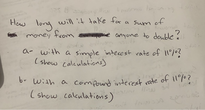 Solved a sum of (show calculations) bo with a compound | Chegg.com