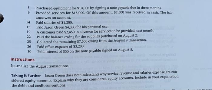 Solved P2.3A (LO 2) AP You are presented with the following | Chegg.com