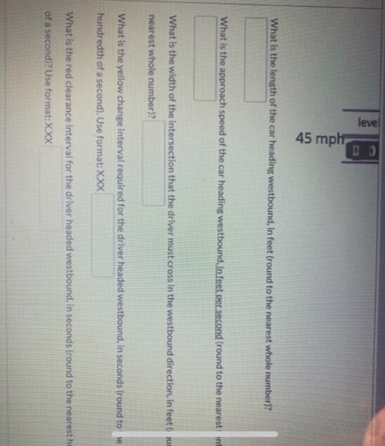 Solved Change & Clearance Intervals Two drivers approach the | Chegg.com