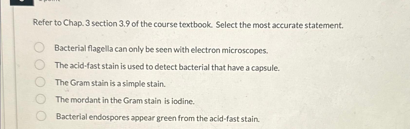 Solved Refer to Chap. 3 ﻿section 3.9 ﻿of the course | Chegg.com