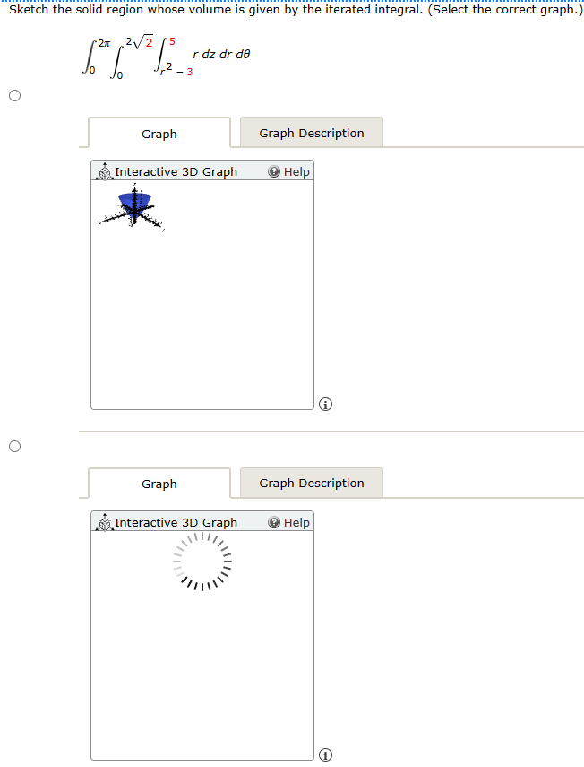 Solved valuate the iterated integral.Sketch the solid region | Chegg.com