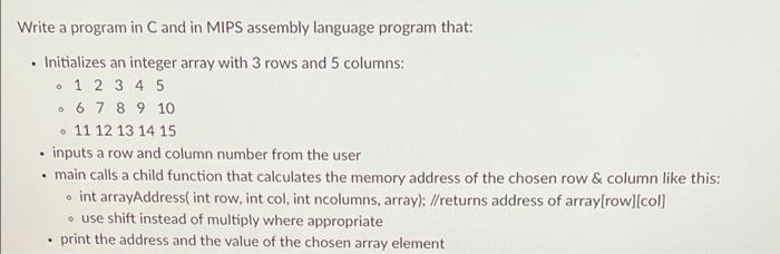 Solved use C programing ONLYMAKE SURE YOU HAVE two separate | Chegg.com