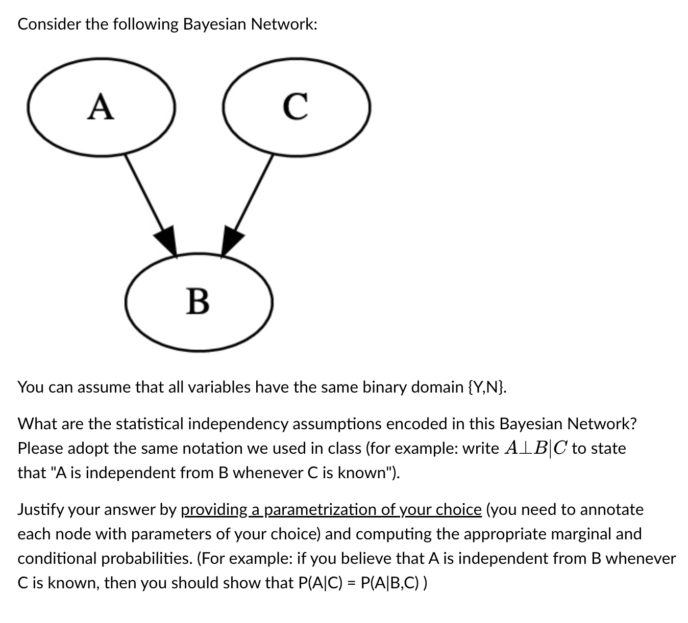 Solved Consider The Following Bayesian Networkyou Can